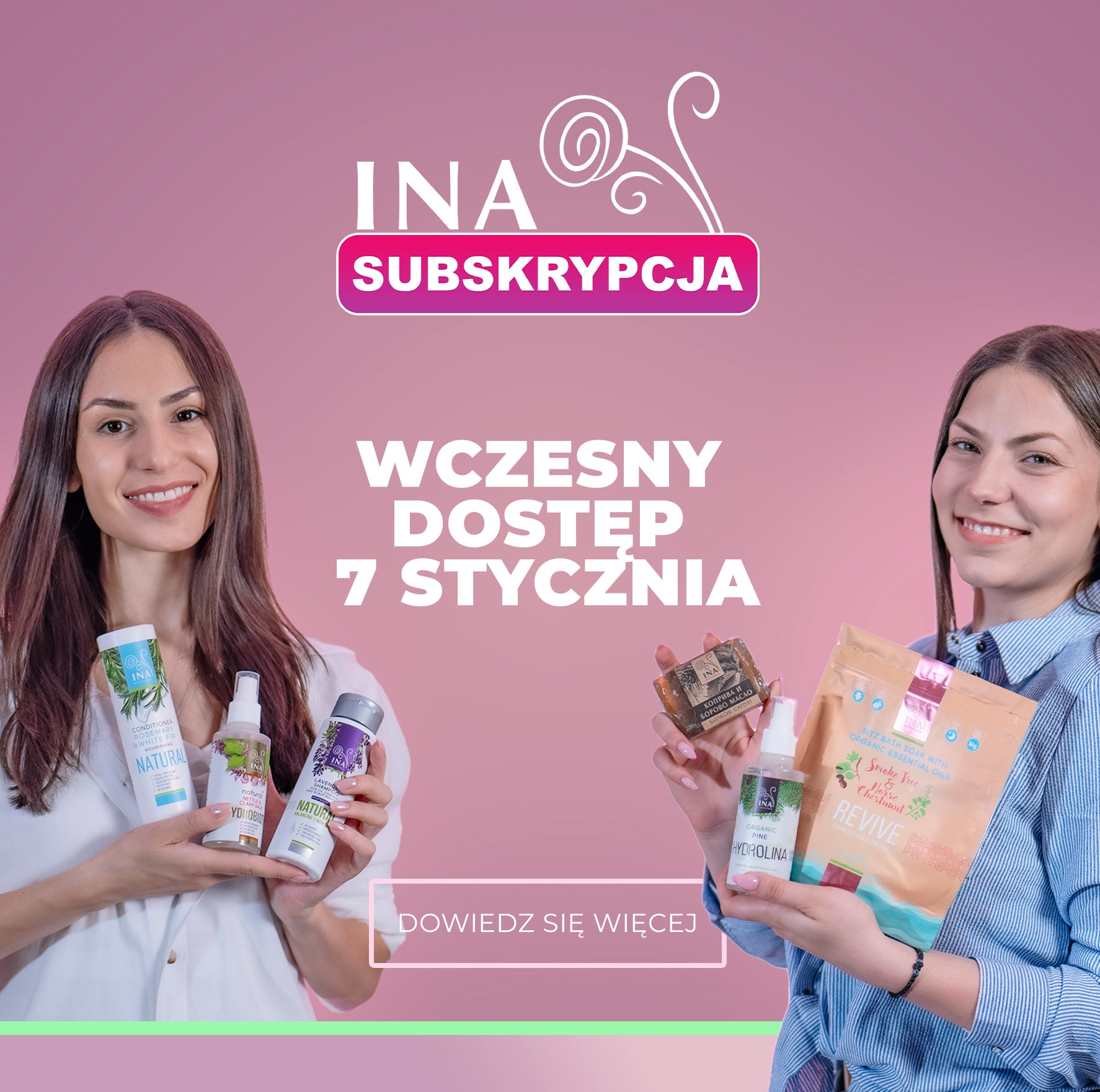 Rodzinny Sklep Internetowy z kosmetykami 100% Bio | InaEssentials.PL